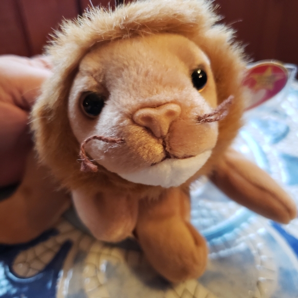 Ty | Toys | Ty Beanie Babies Roary 996 | Poshmark